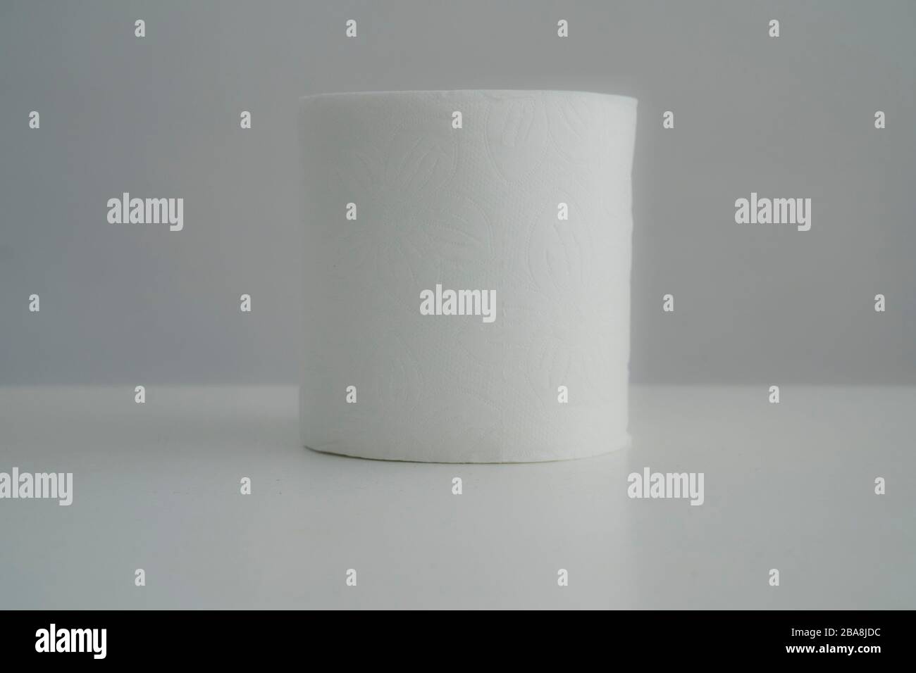 Toilet roll still life, minimal Stock Photo - Alamy