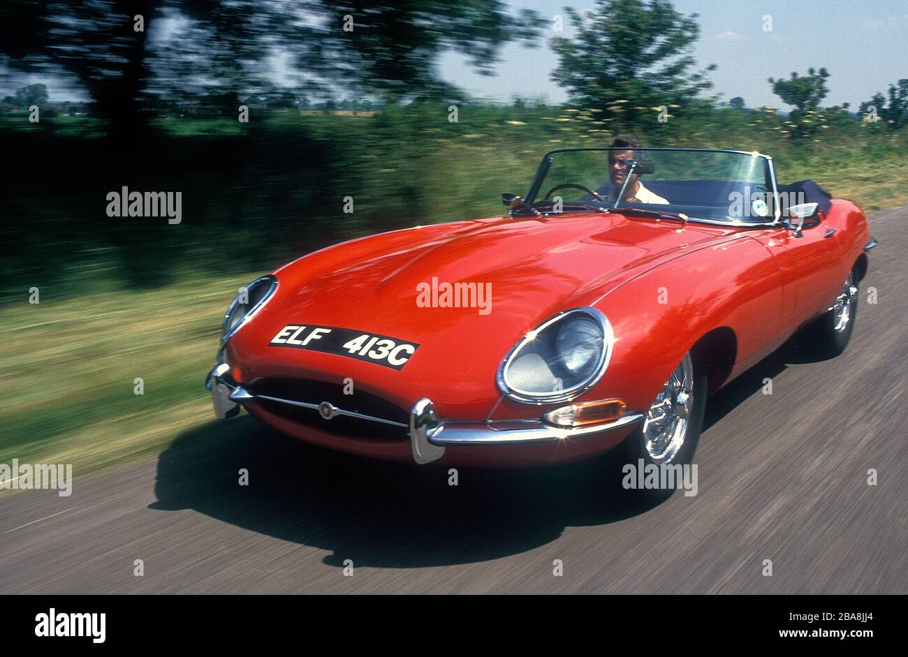 1965 Jaguar E Type convertible Series 1 Stock Photo - Alamy