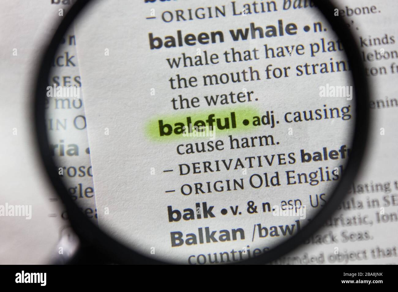 Baleful hi-res stock photography and images - Alamy