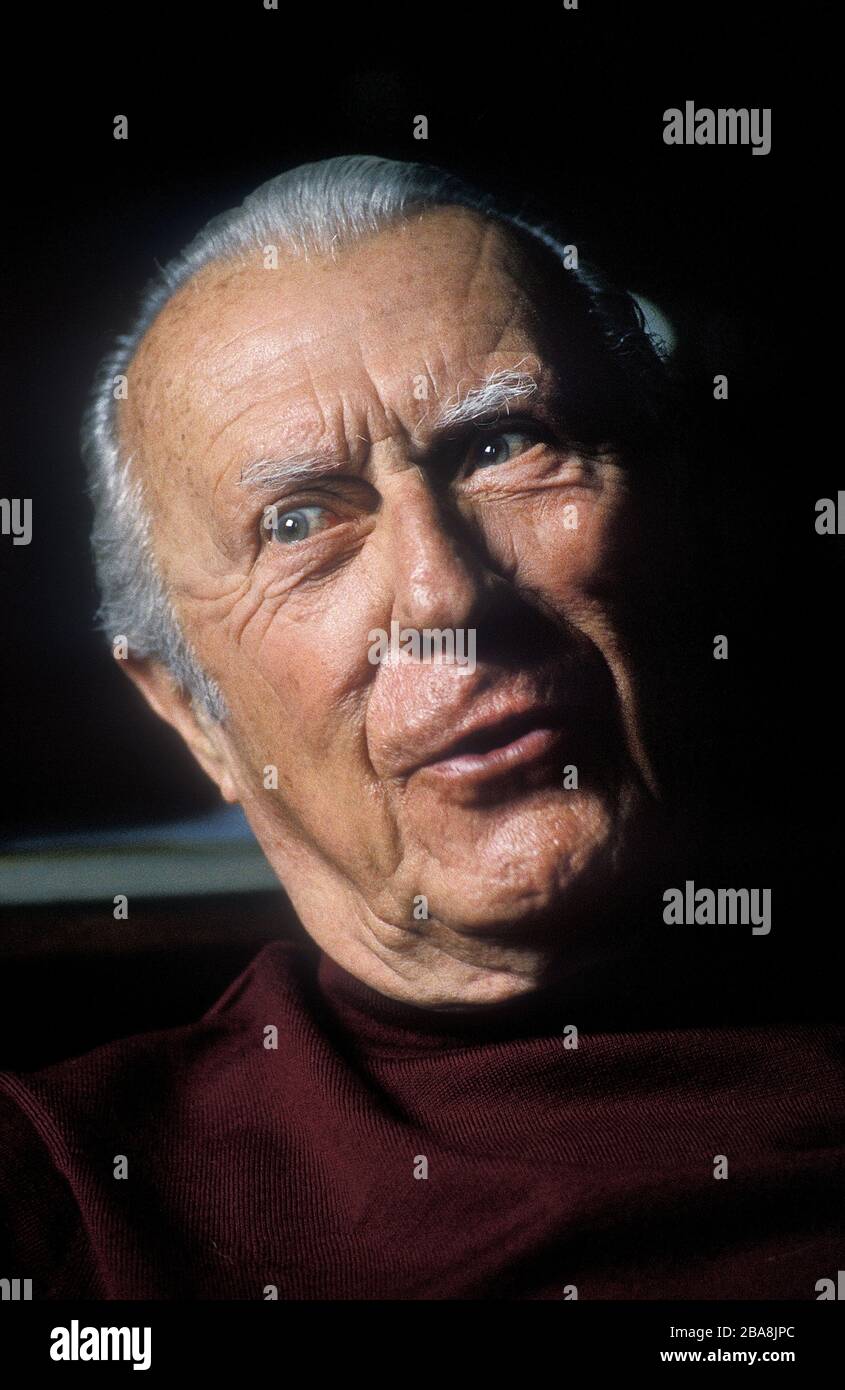 Count Giovanni (Johnny) Lurani photographed at his Villa in Calvenzano ...