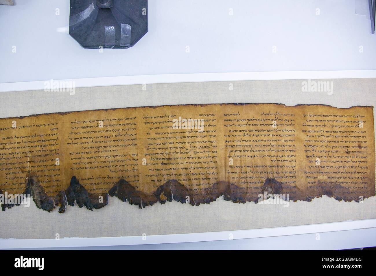 Dead Sea Scrolls in the Shrine of the Book in the Israel Museum ...