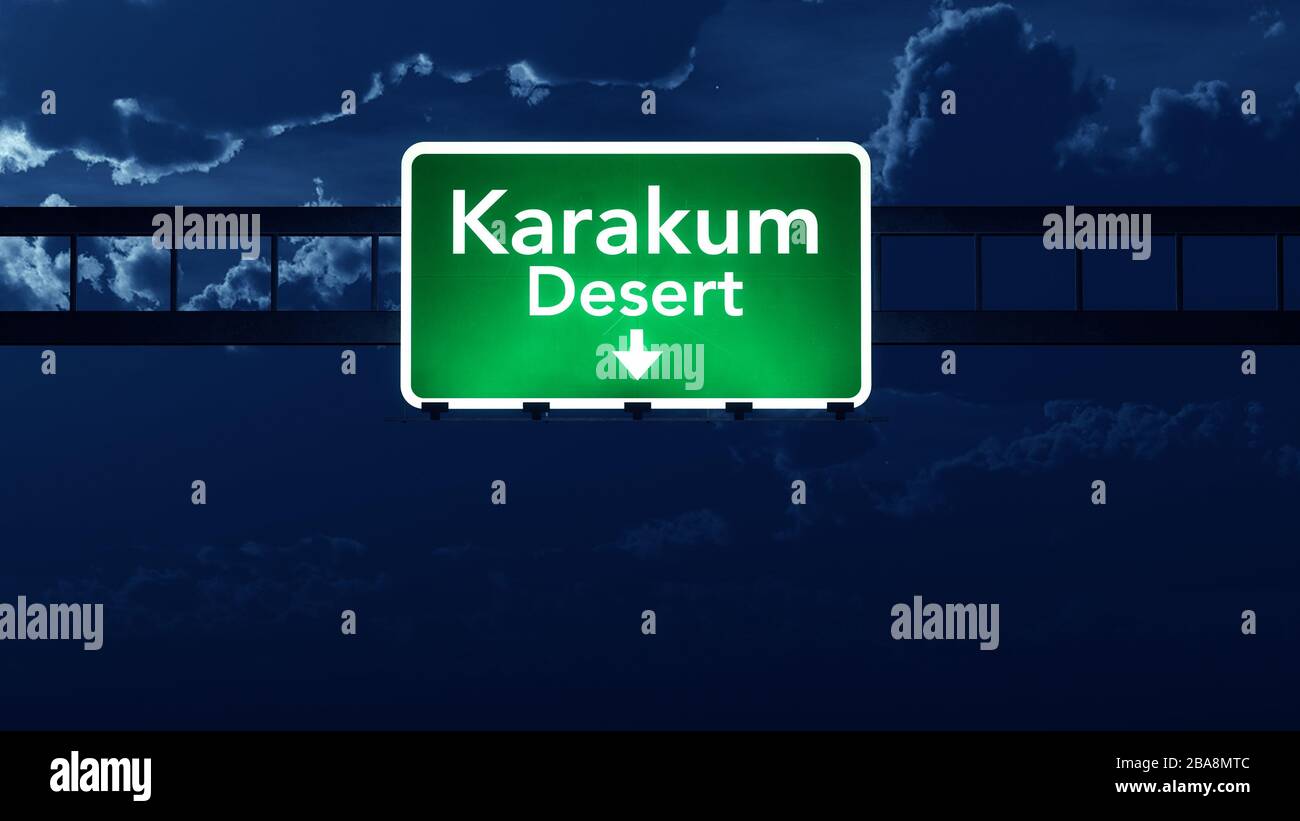 Karakum Desert Location