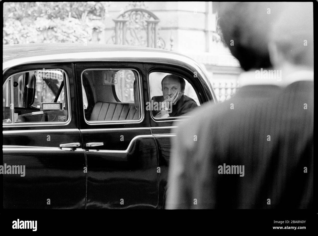 City london taxi cab Black and White Stock Photos & Images - Alamy