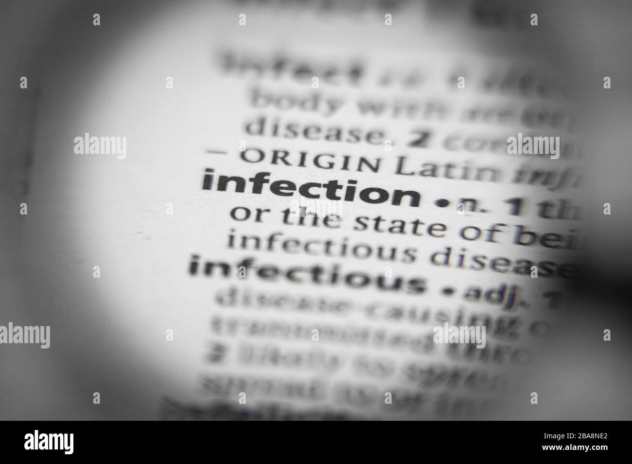 Word or phrase infection in a dictionary. Great photo for your needs ...