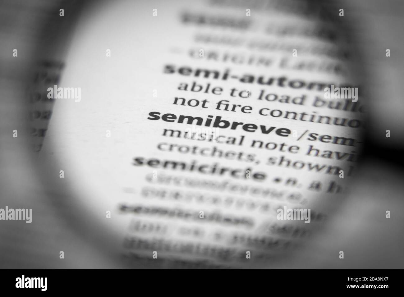 Semibreve hi-res stock photography and images - Alamy