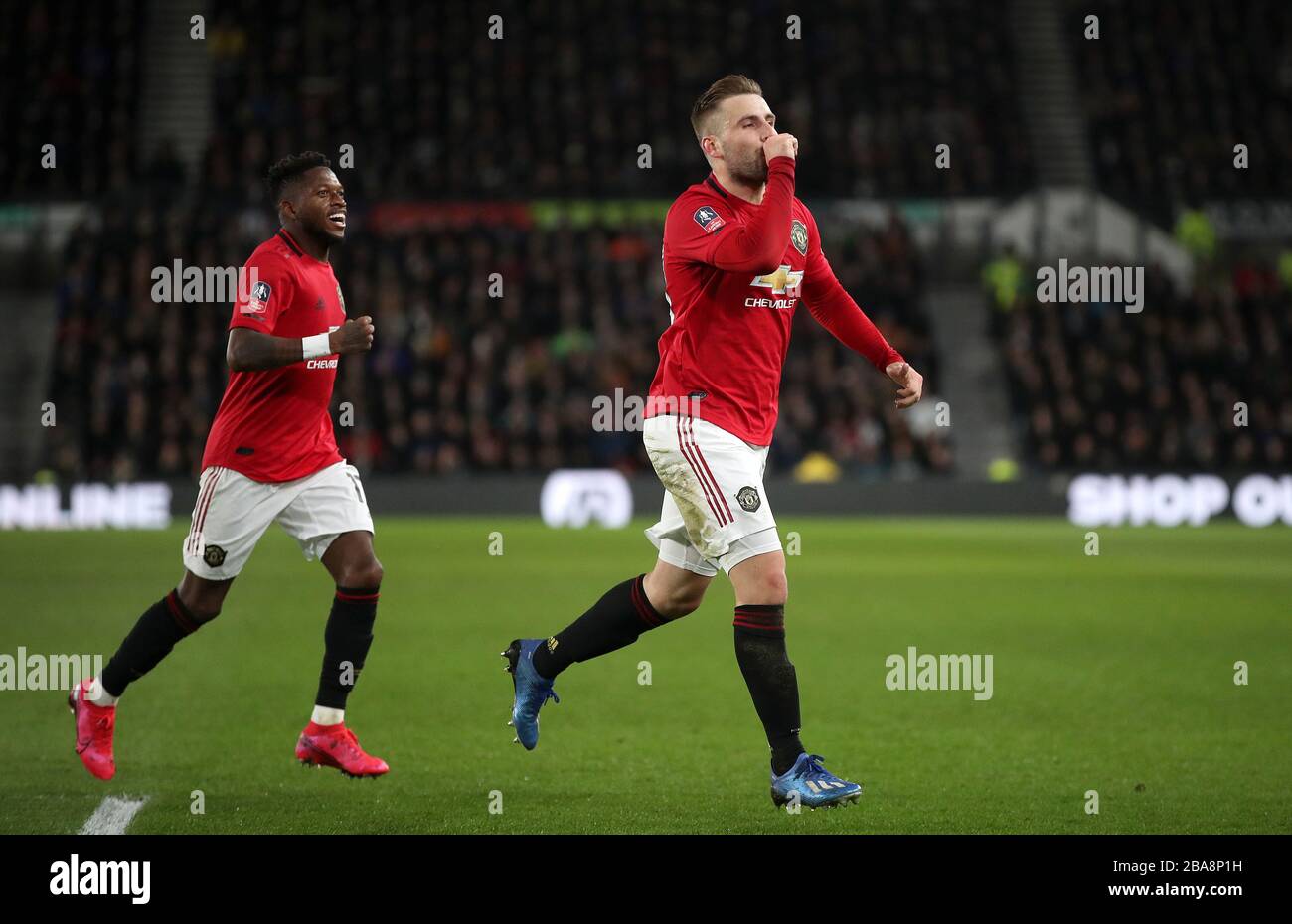 Manchester uniteds luke shaw hi-res stock photography and images - Alamy