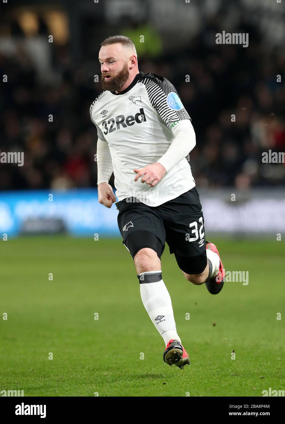 Derby County's Wayne Rooney Stock Photo - Alamy