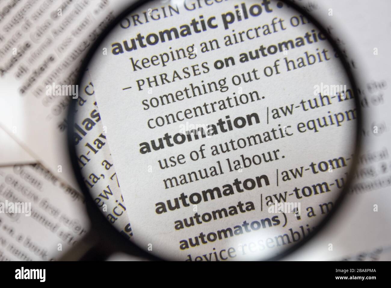 Automation definition hi-res stock photography and images - Alamy