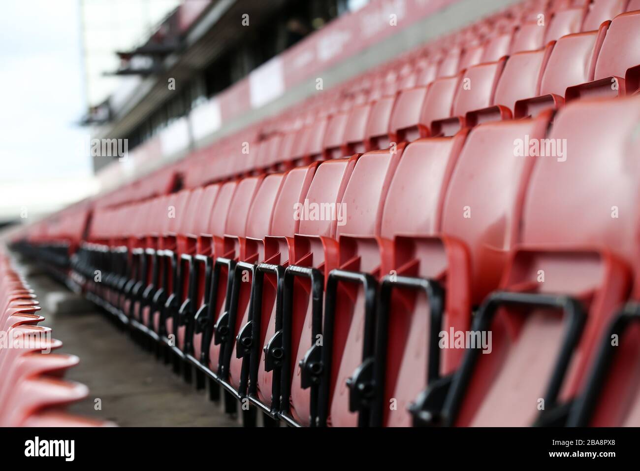 Stoke City's bet365 stadium seats before the Sky Bet Championship match ...