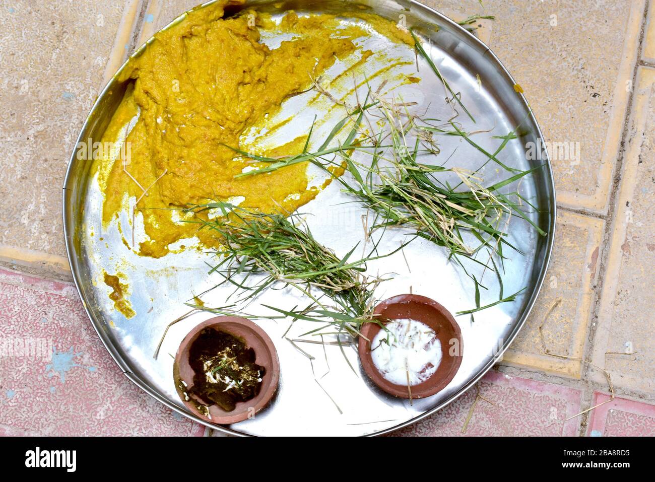 Indian haldi ceremony hi-res stock photography and images - Alamy