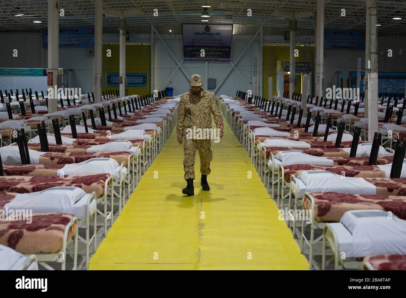 Tehran, Iran. 26th Mar, 2020. Iranian army launched a 2,000-bed ...