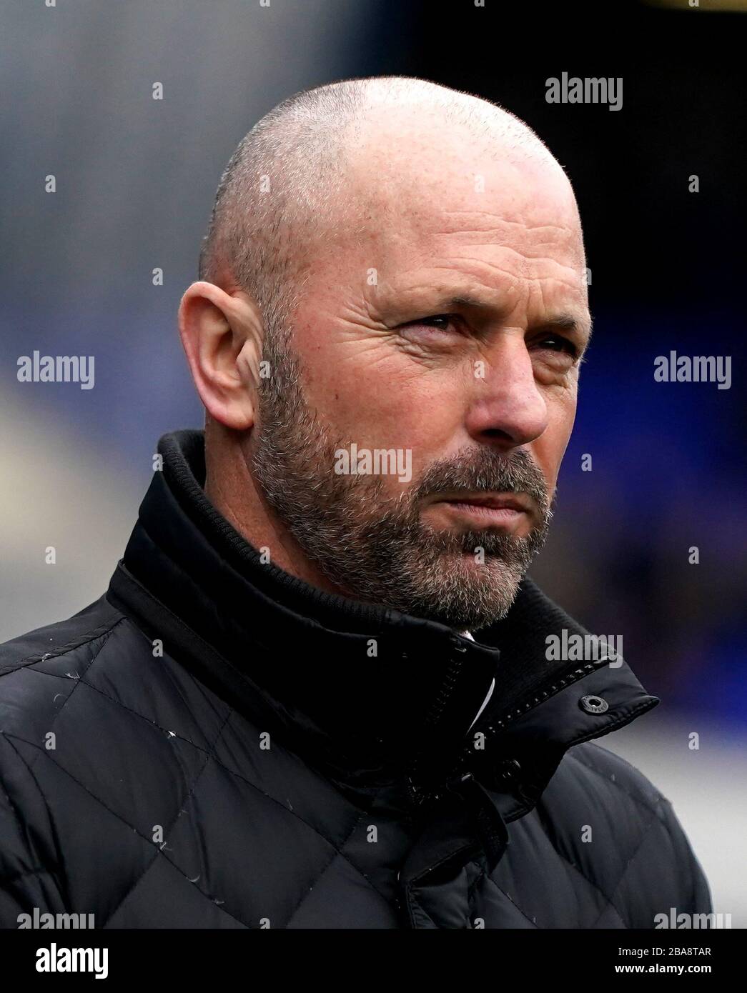 Reading manager Mark Bowen prior to kick-off Stock Photo - Alamy