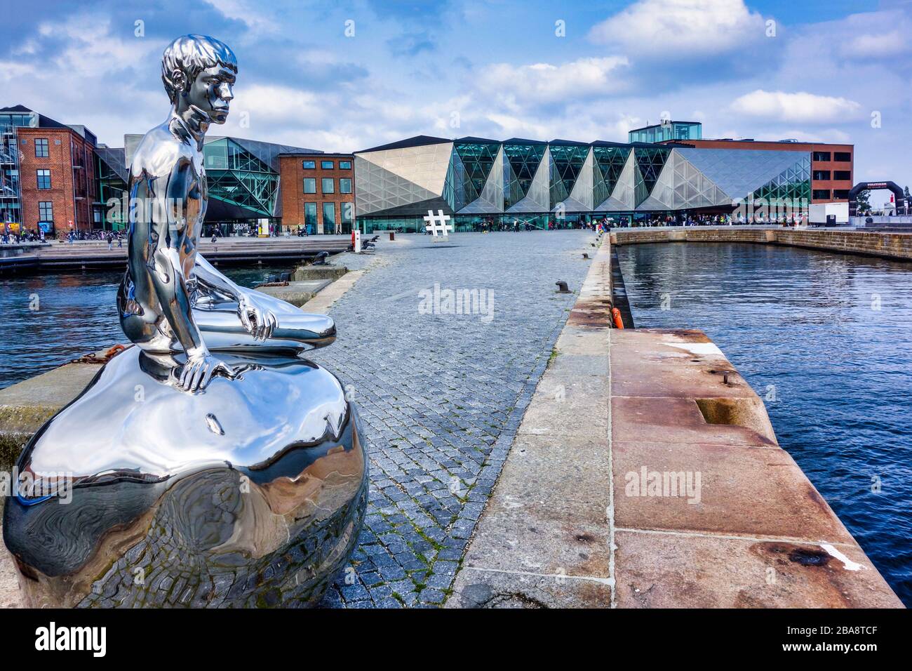Kulturvaerftet og Bibliotek (The Culture Yard and Library) on the ...