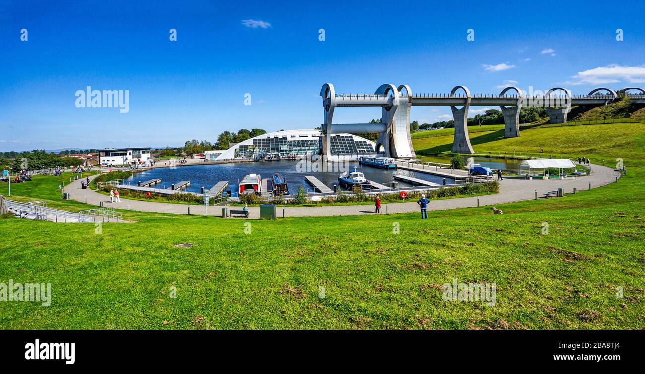 Falkirk wheel scotland hi-res stock photography and images - Alamy