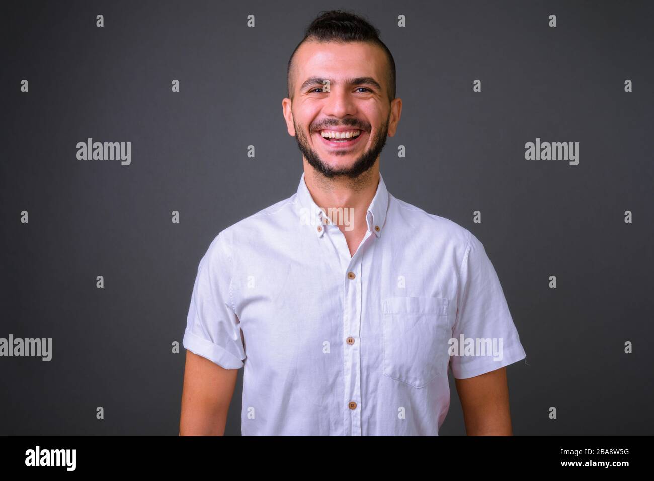 Smiling turkish man hi-res stock photography and images - Alamy