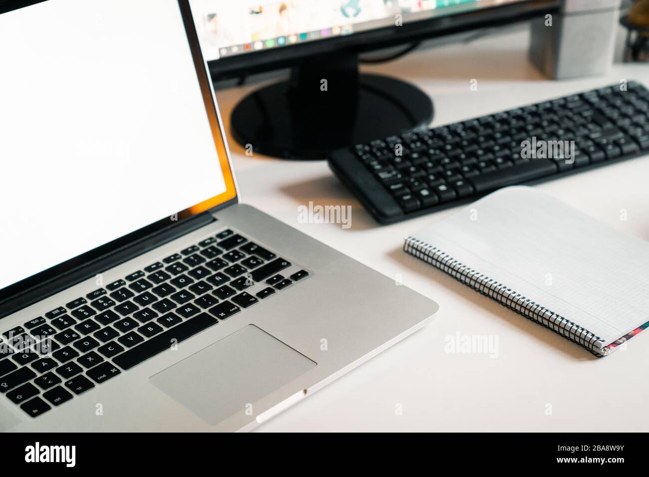 Working desktop hi-res stock photography and images - Alamy