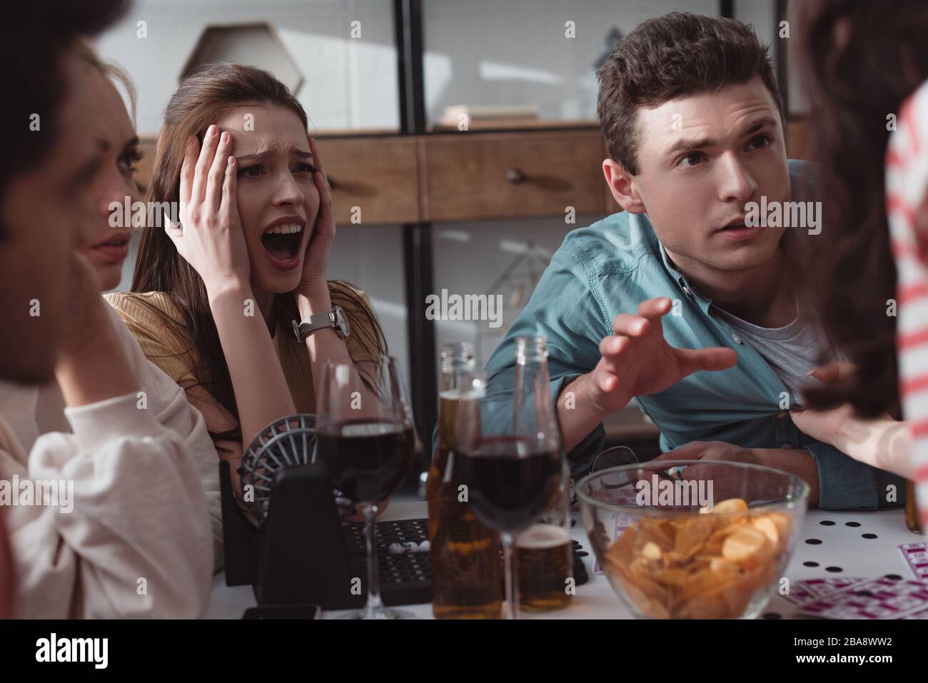 Angry friends hi-res stock photography and images - Alamy