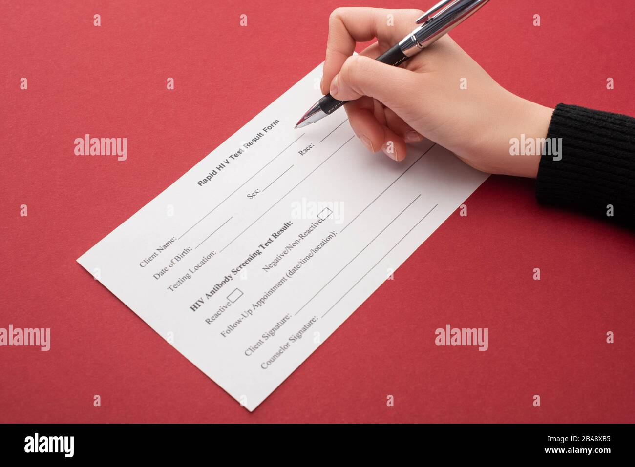 Hiv rapid test hi-res stock photography and images - Alamy