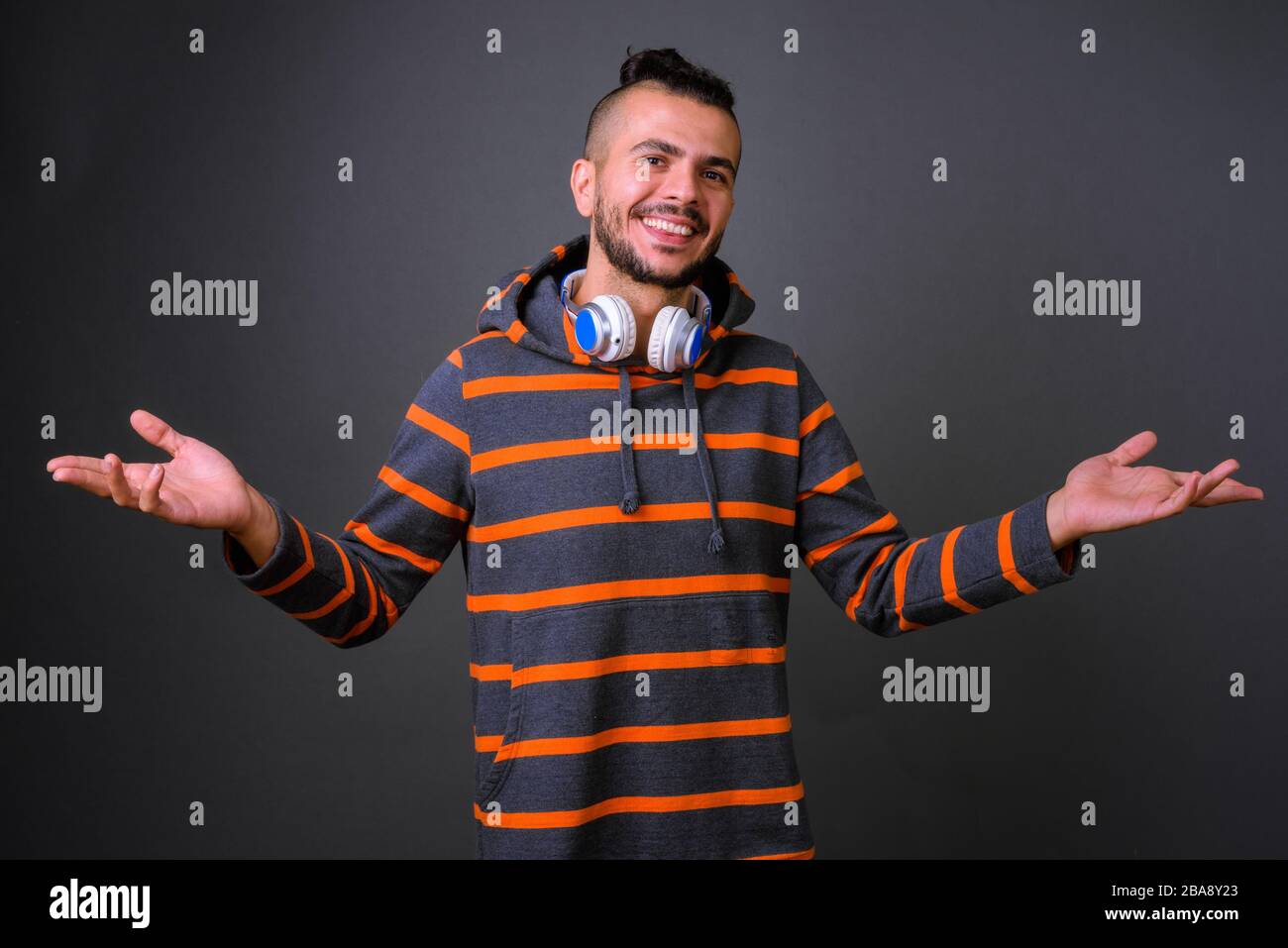 Portrait beard turkish man smiling hi-res stock photography and images ...
