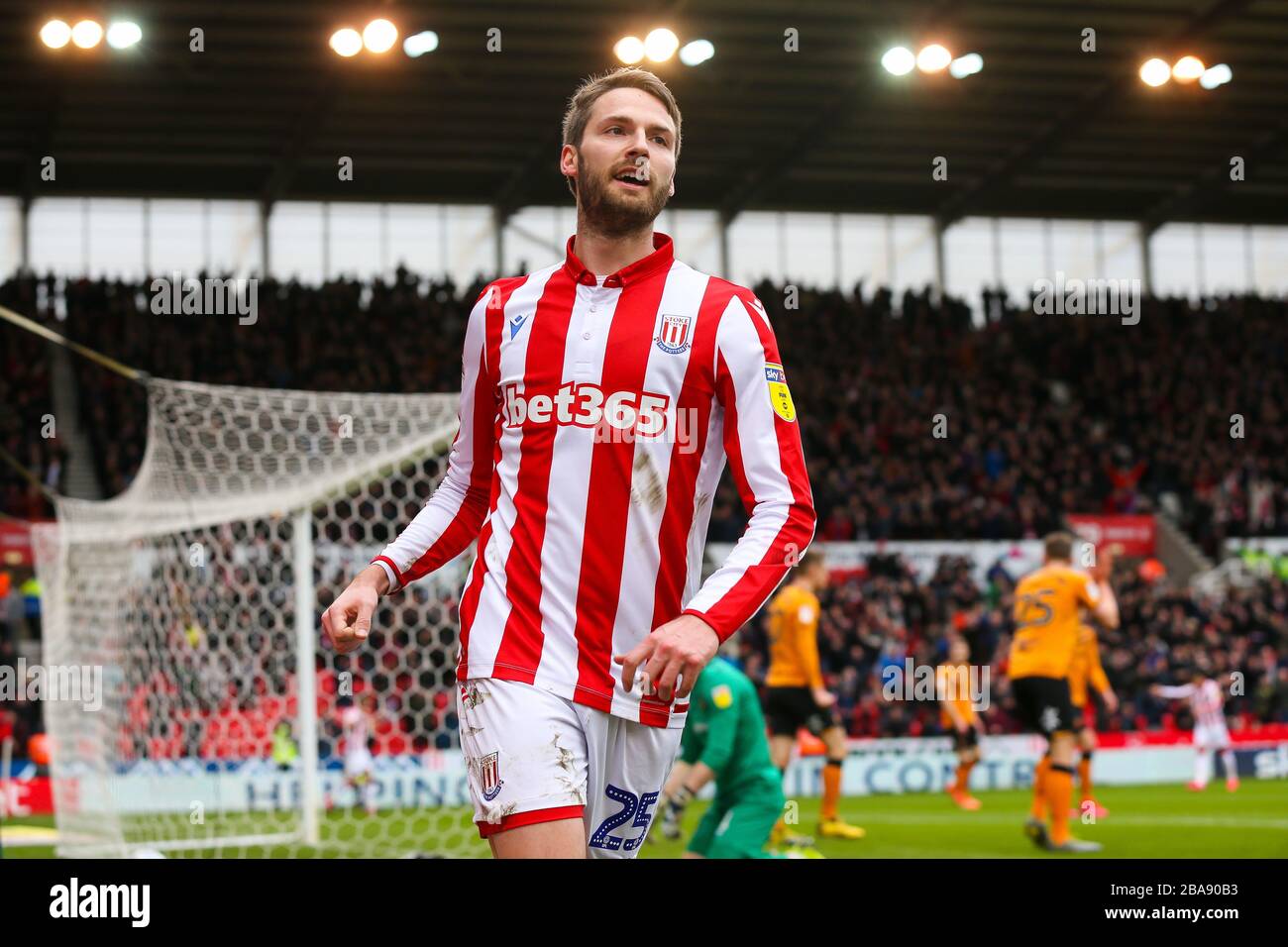 Stoke City's Nick Powell during the Sky Bet Championship match at the ...