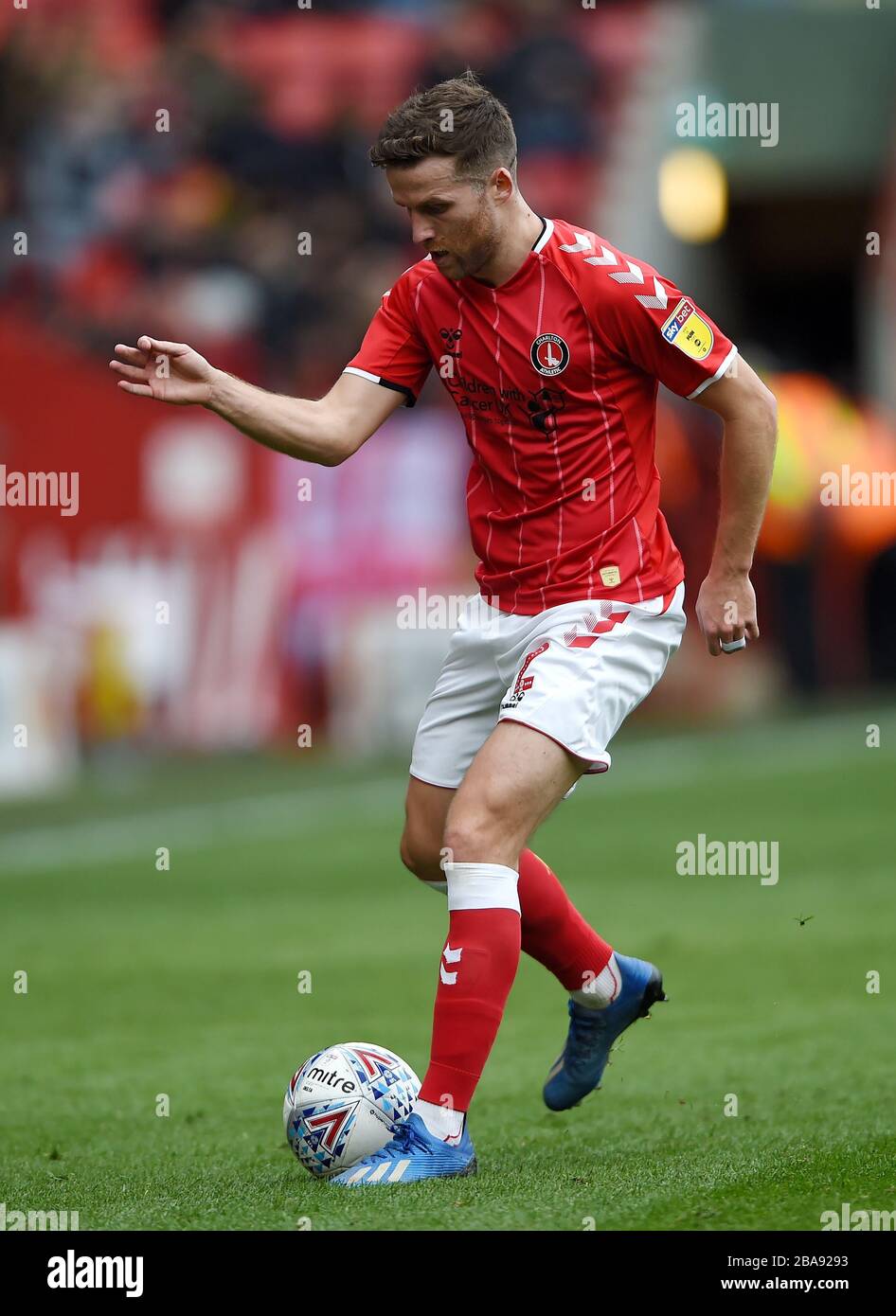 Charlton Athletic's Adam Matthews Stock Photo - Alamy