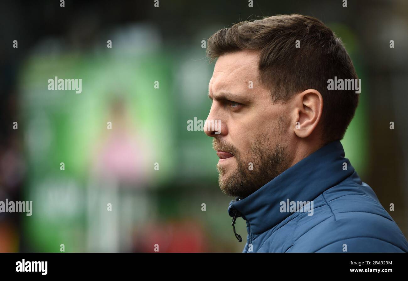 Middlesbrough manager Jonathan Woodgate Stock Photo - Alamy