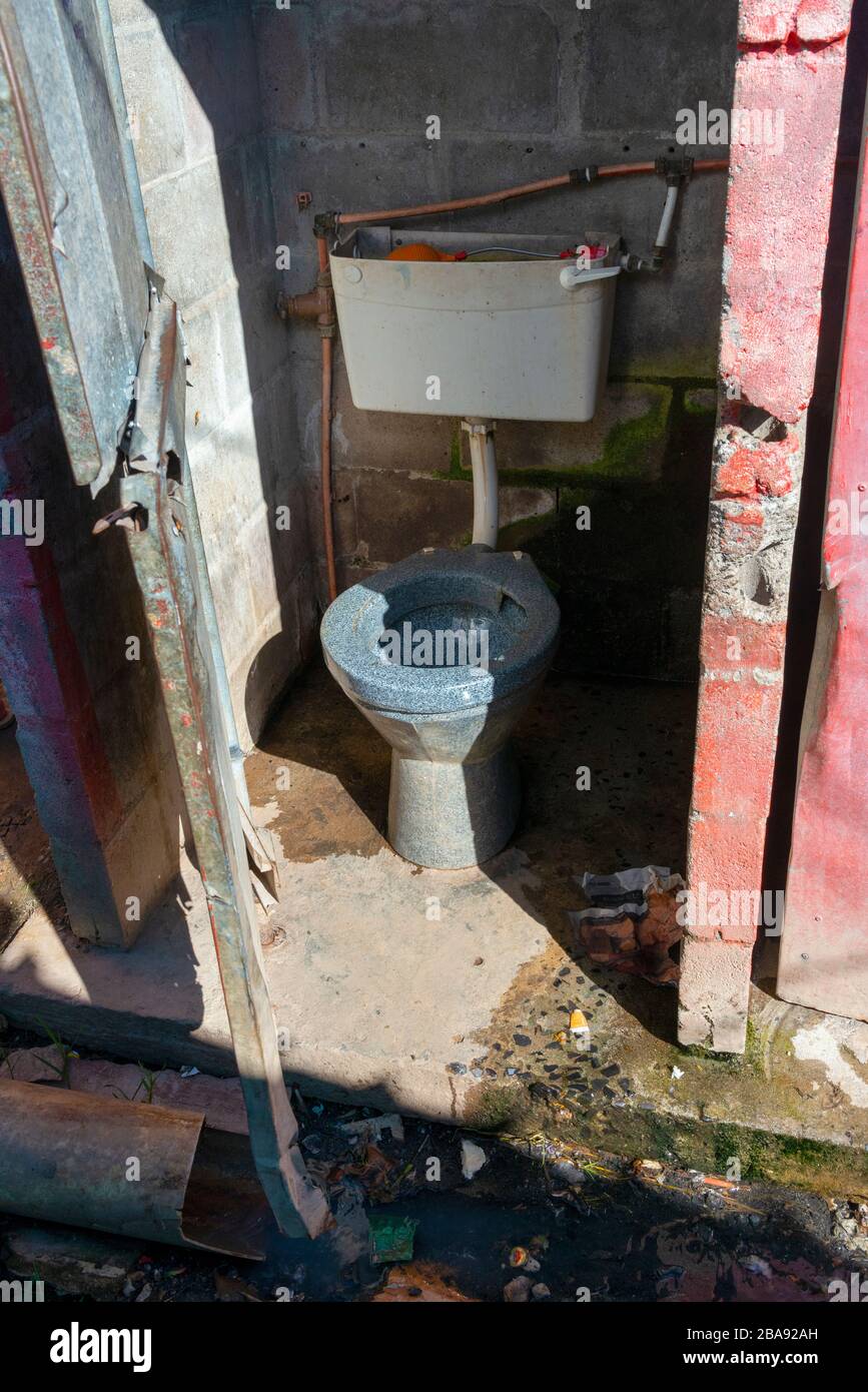 African outdoor toilet hi-res stock photography and images - Alamy