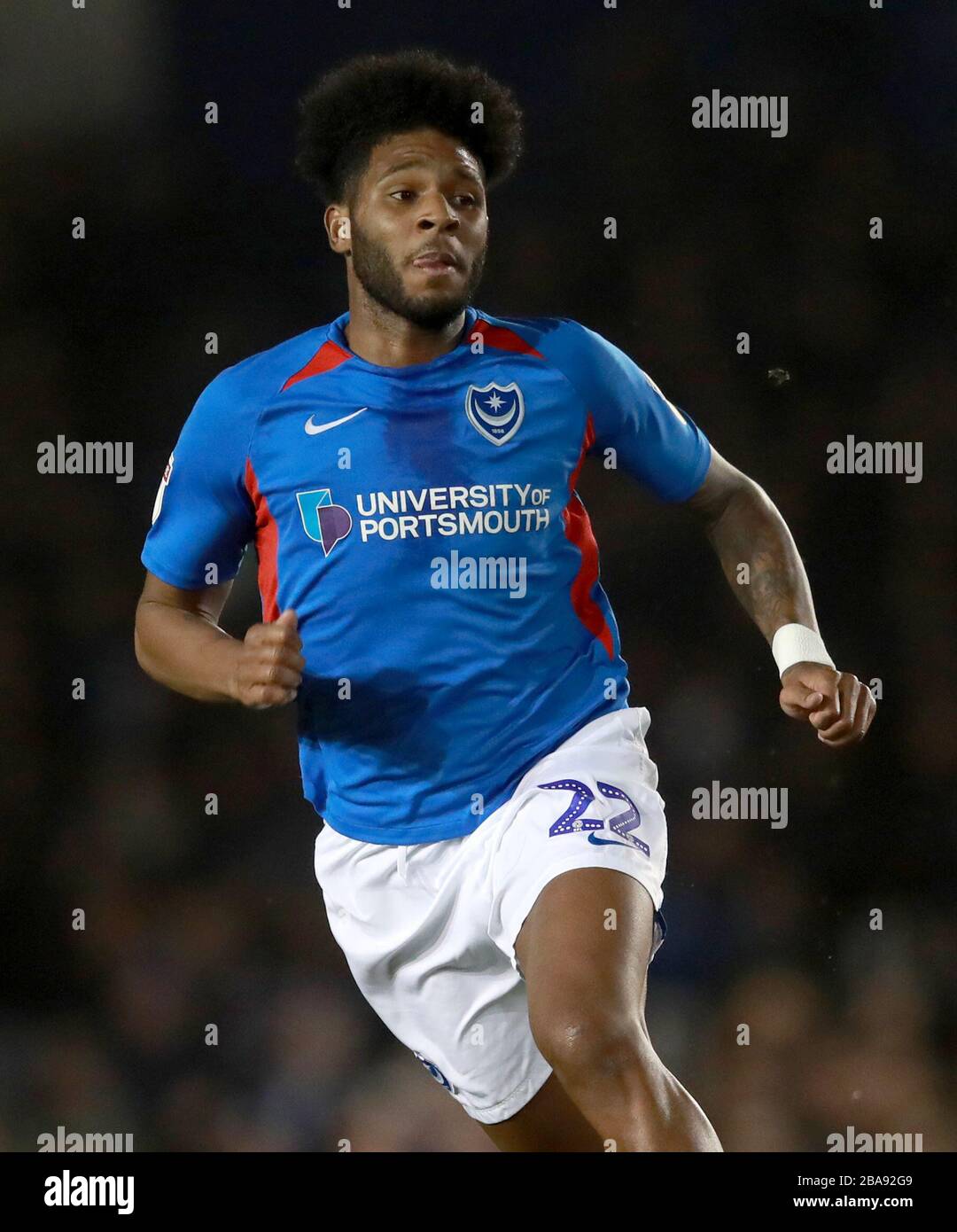 Portsmouth's Ellis Harrison Stock Photo - Alamy
