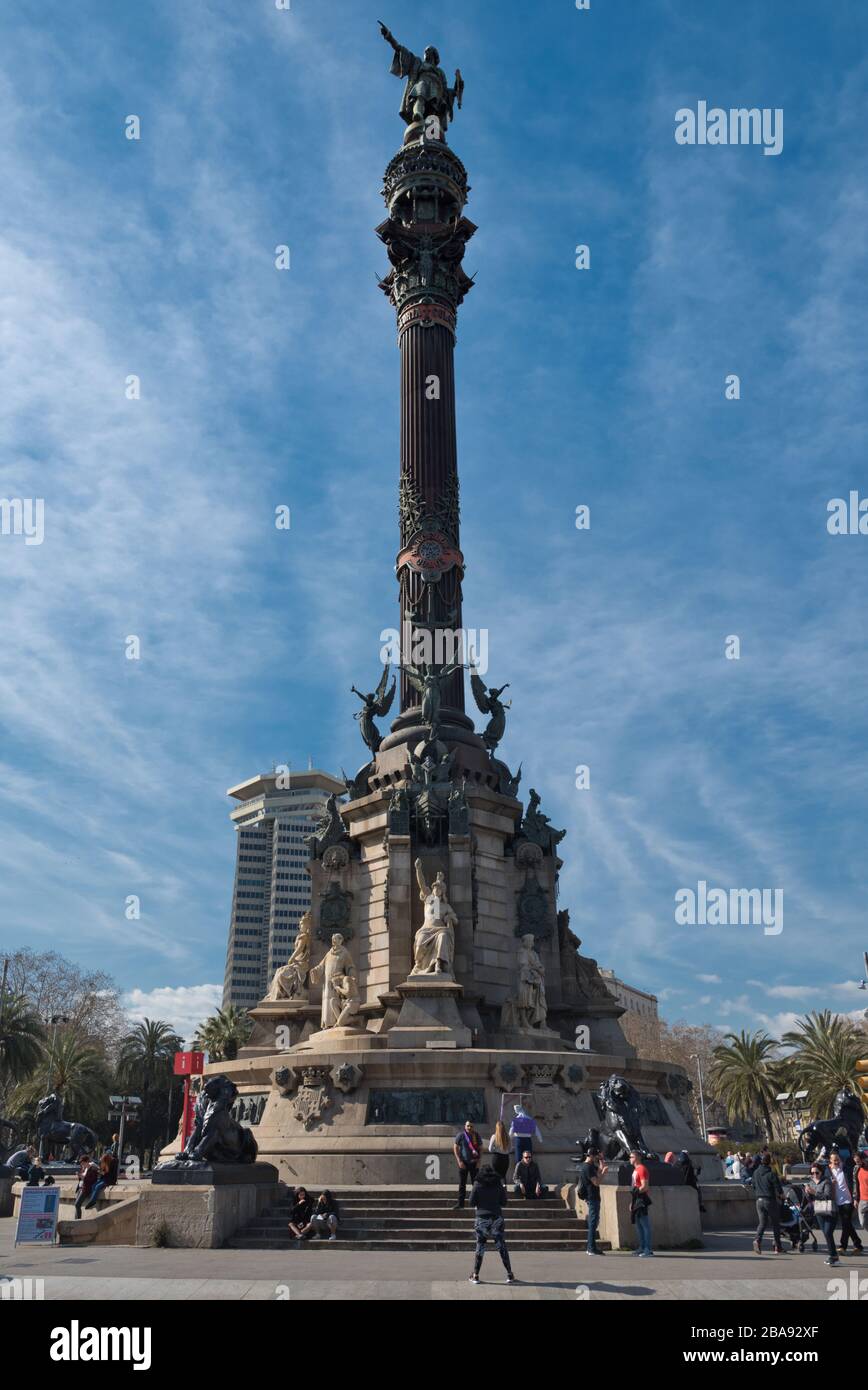 Columbus Monument (Monument a Colom, Monumento a Colón or Mirador de ...