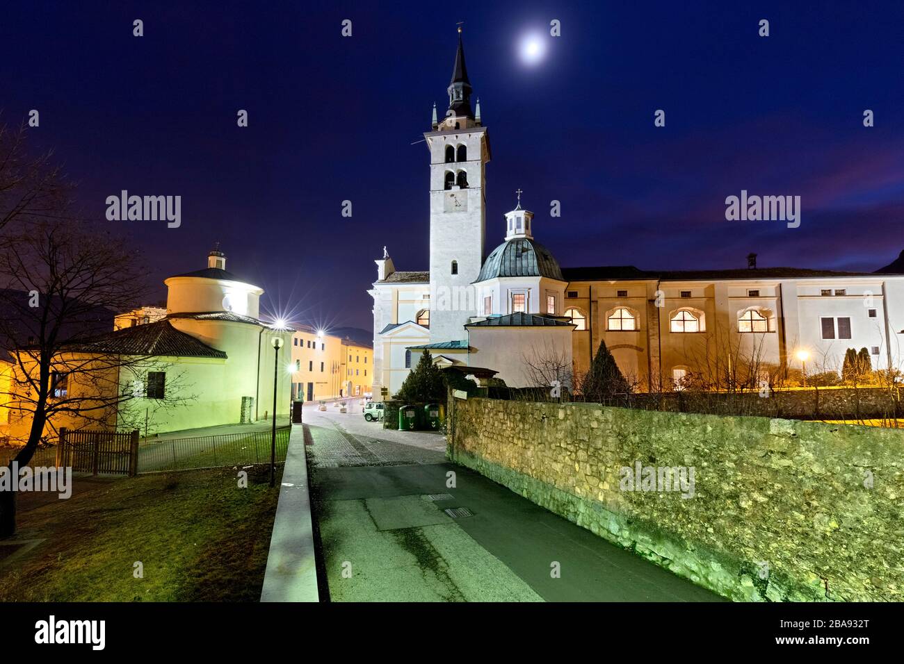 The Santa Maria Assunta Church in Villa Lagarina is one of the most ...