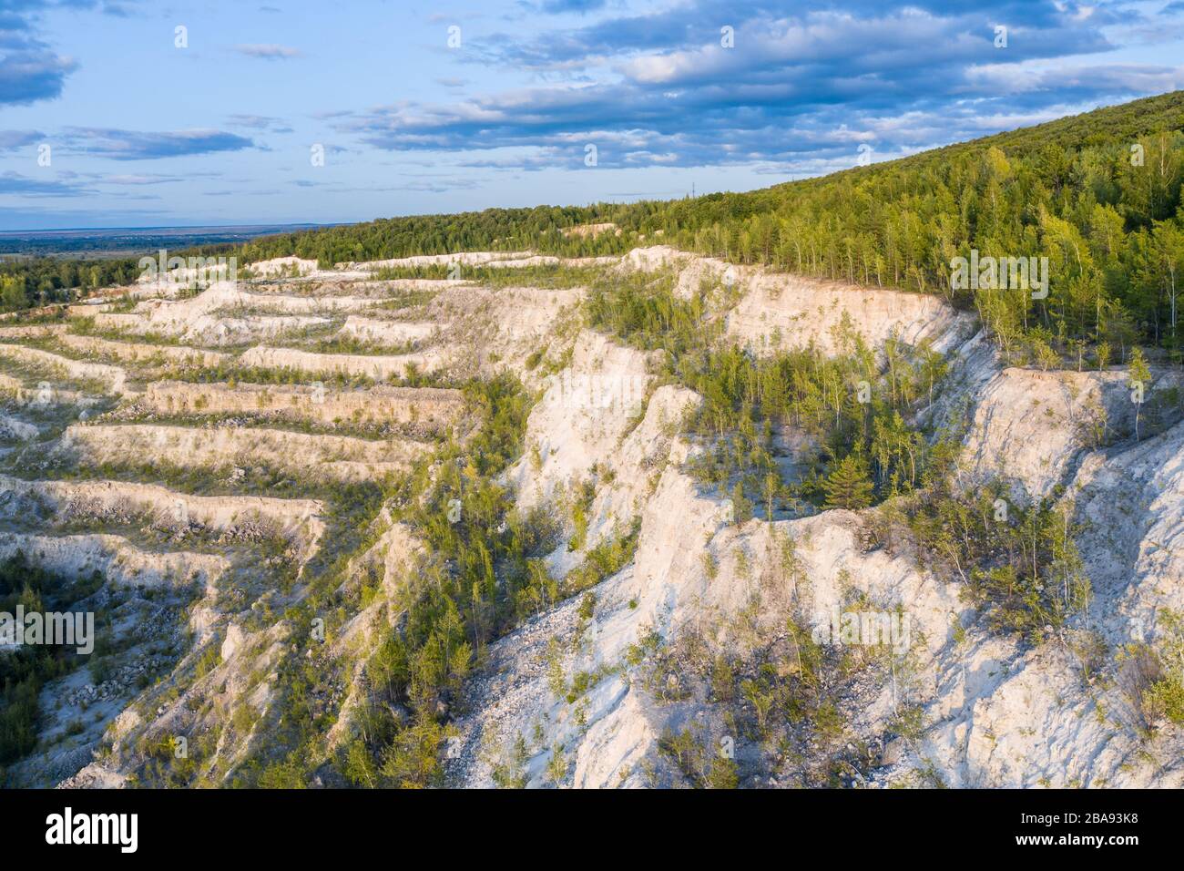 Old stone quarry Stock Photo - Alamy