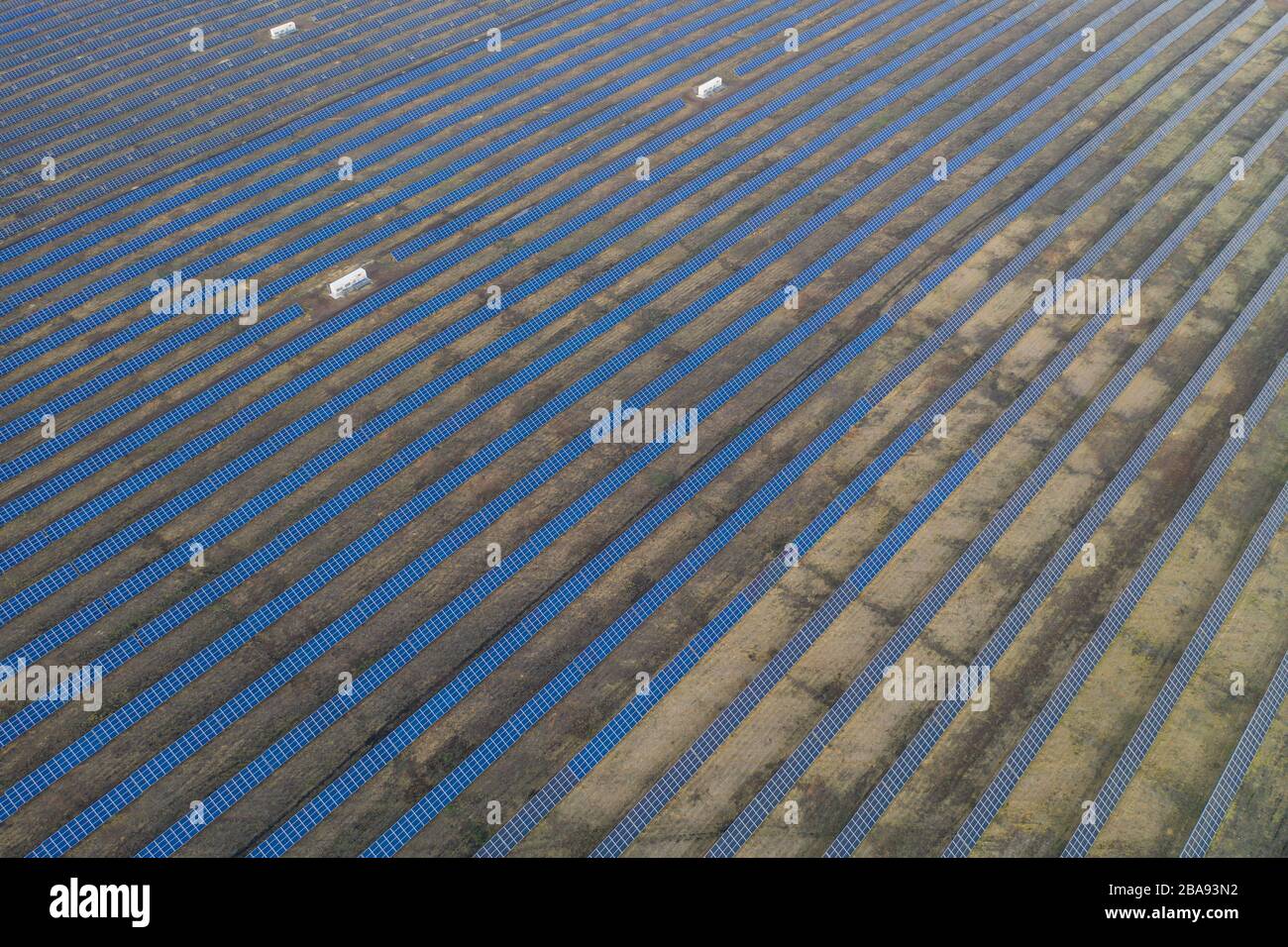 Solar station cells Stock Photo - Alamy