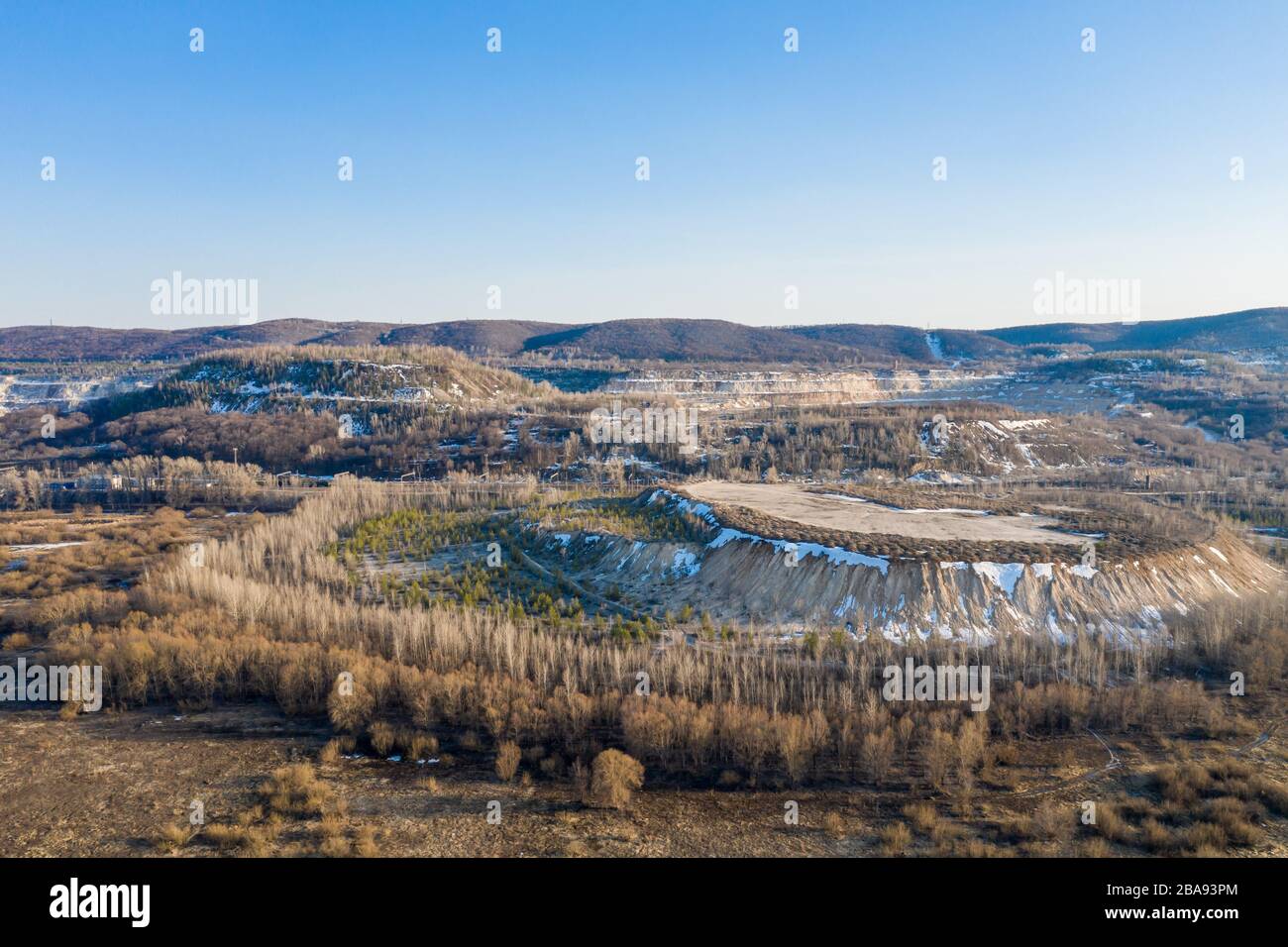 Old stone quarry Stock Photo - Alamy