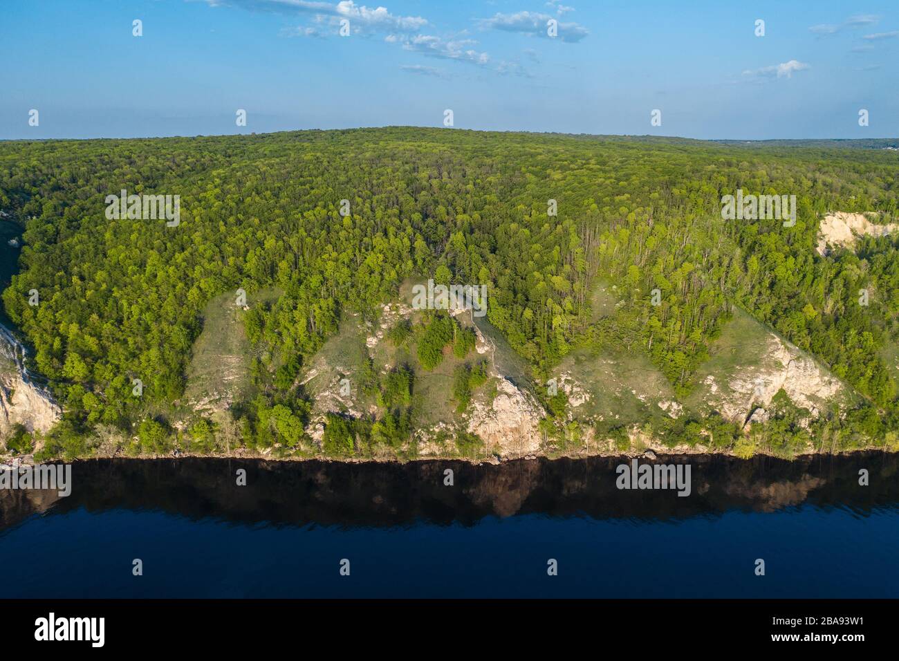 Fishing island aerial Stock Photo - Alamy