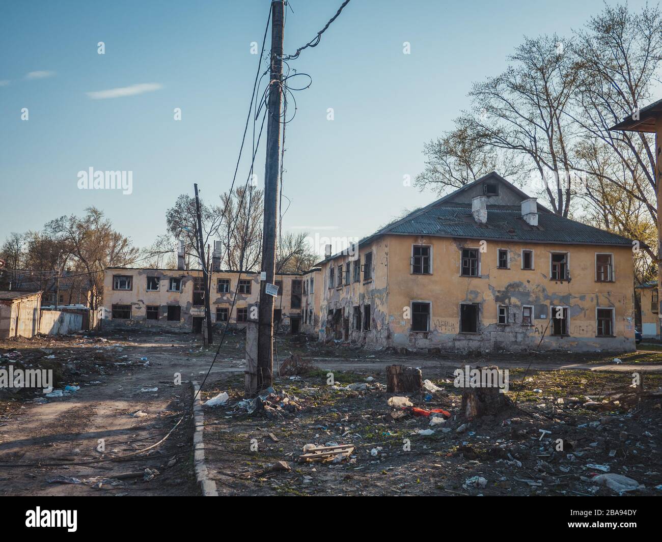 Desolate Urban Landscape