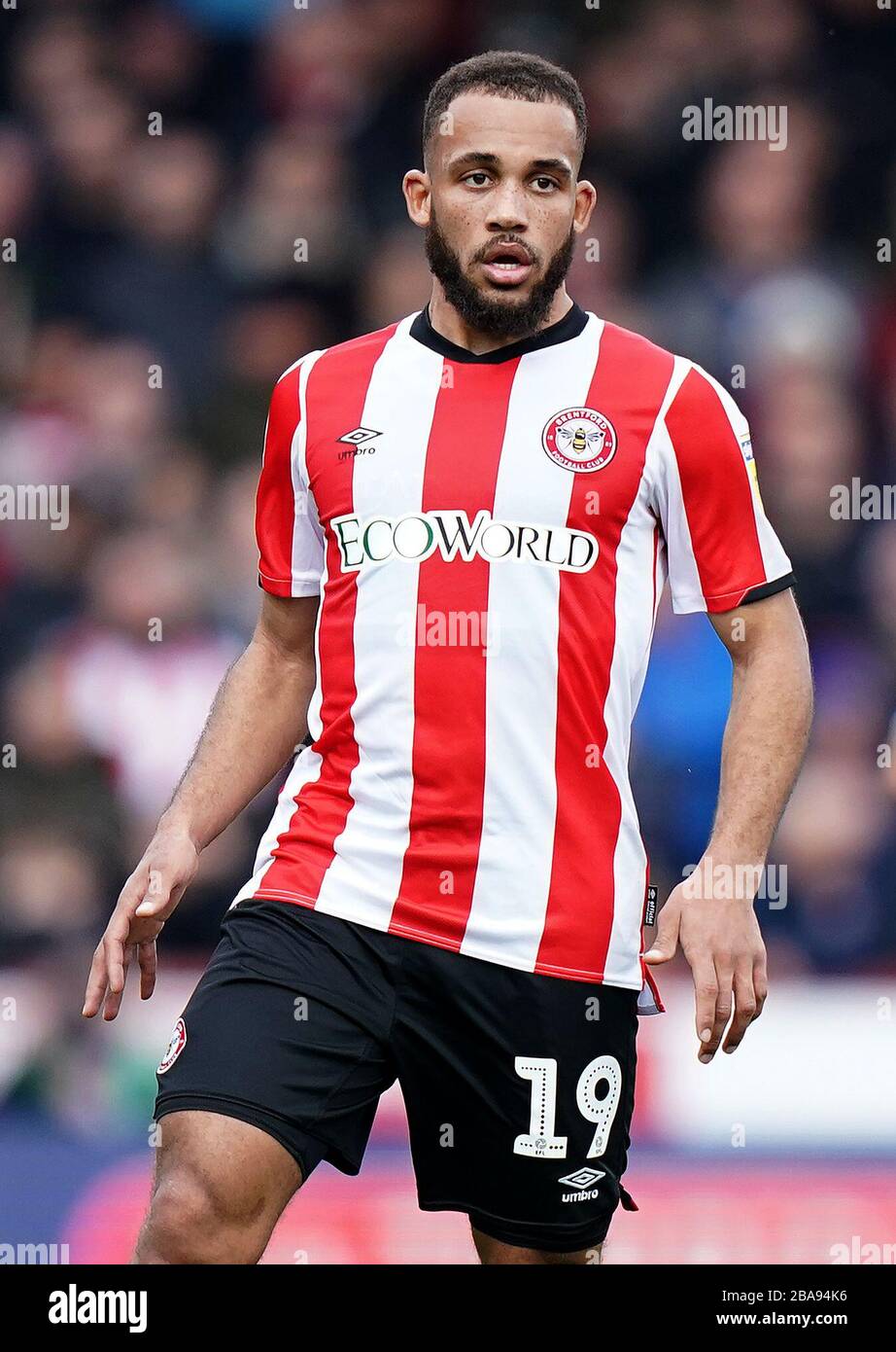 Brentford's Bryan Mbeumo Stock Photo - Alamy