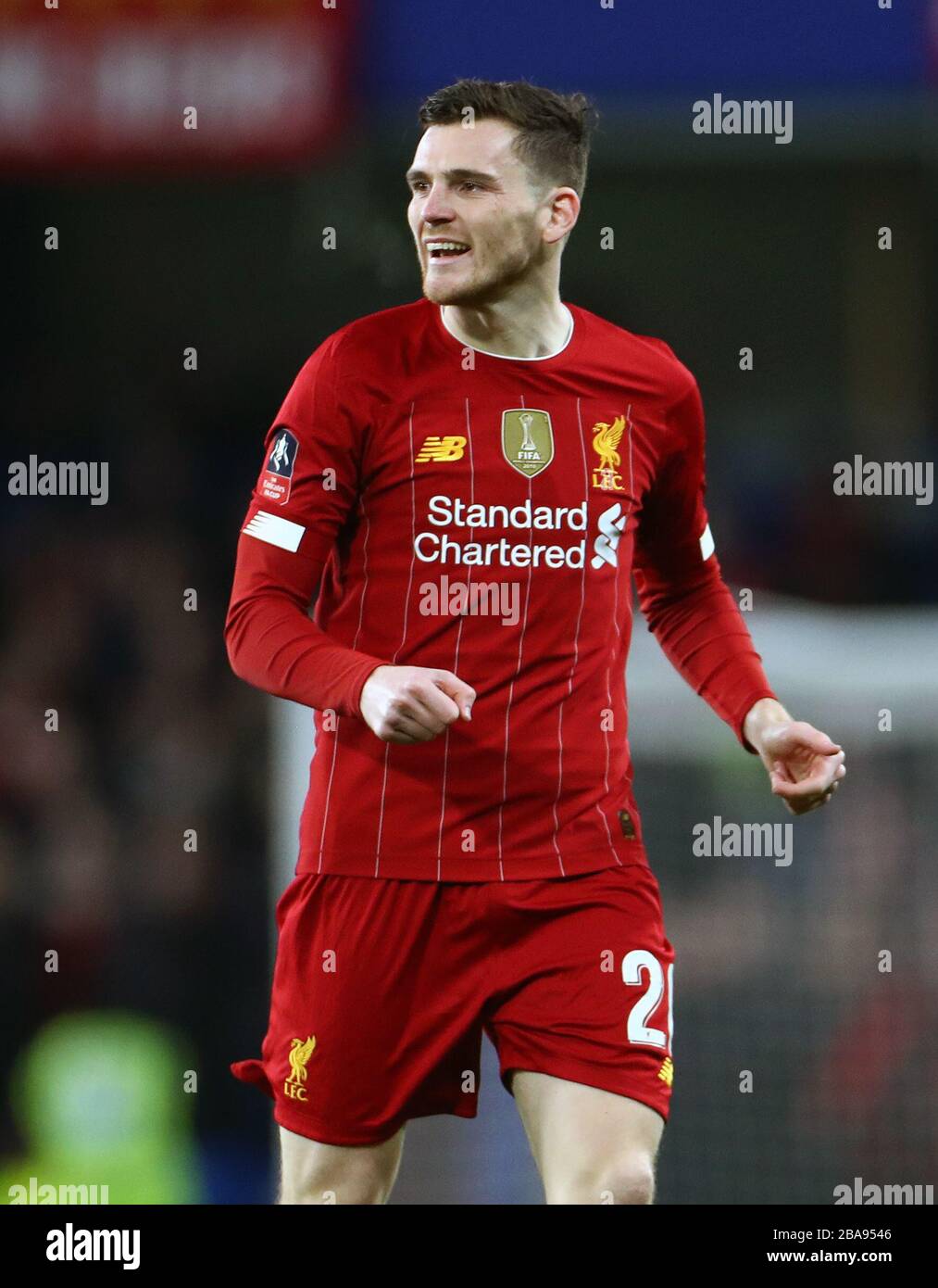 Liverpool's Andrew Robertson Stock Photo - Alamy