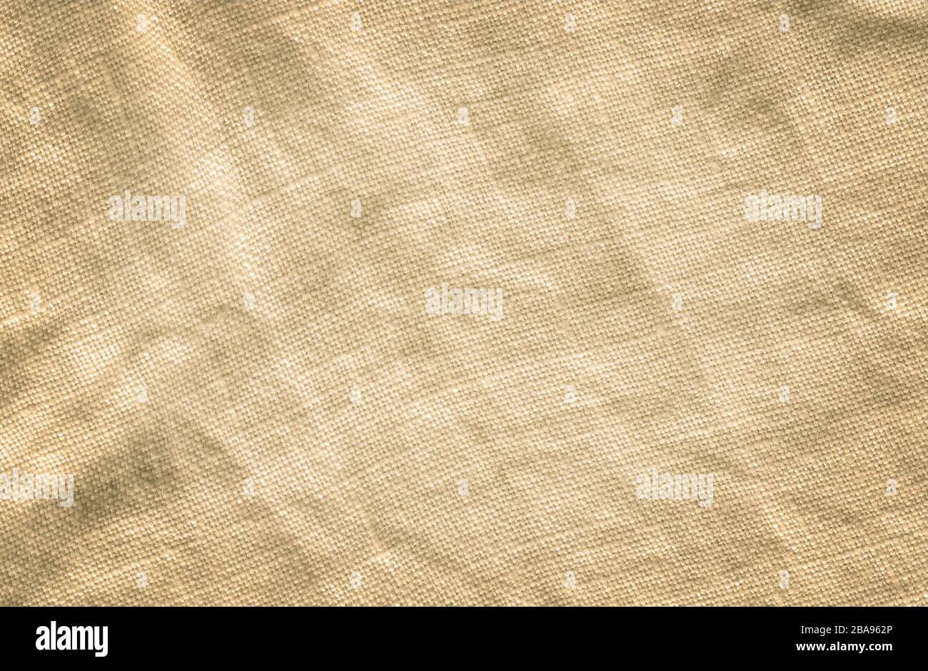 Burlap grunge texture background. Light natural linen texture. Brown canvas background texture ...