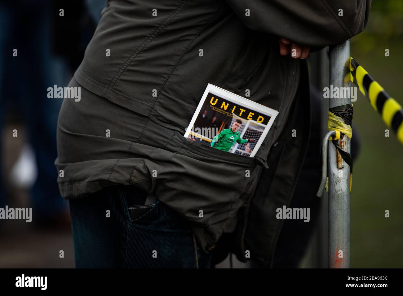 General view of the matchday programme Stock Photo - Alamy