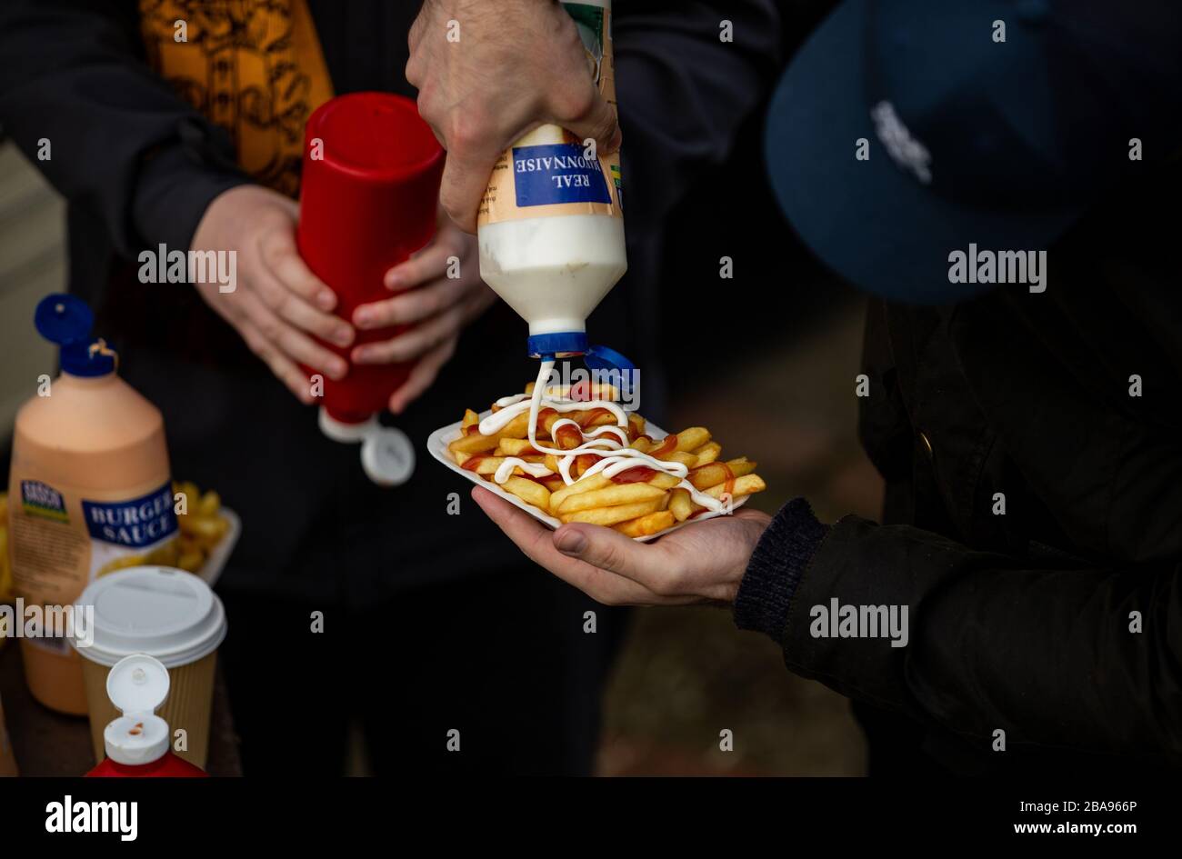 Sutton football fans hi-res stock photography and images - Alamy