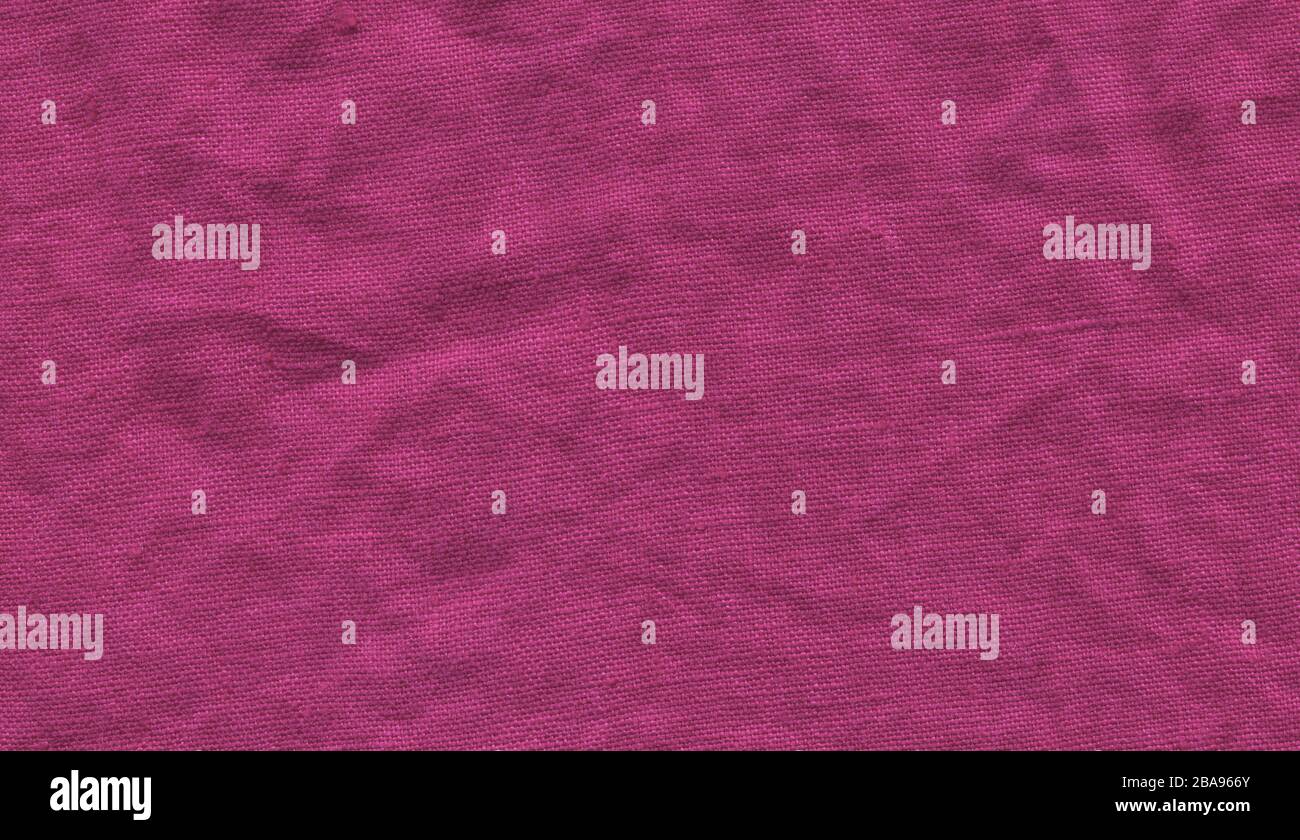 Texture of linen purple fabric. Purple fabric background Stock Photo ...