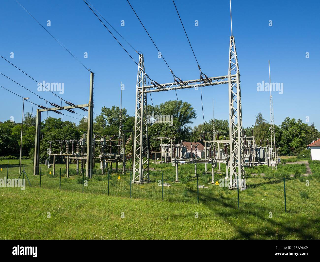Electricity power plant Power Station Stock Photo - Alamy