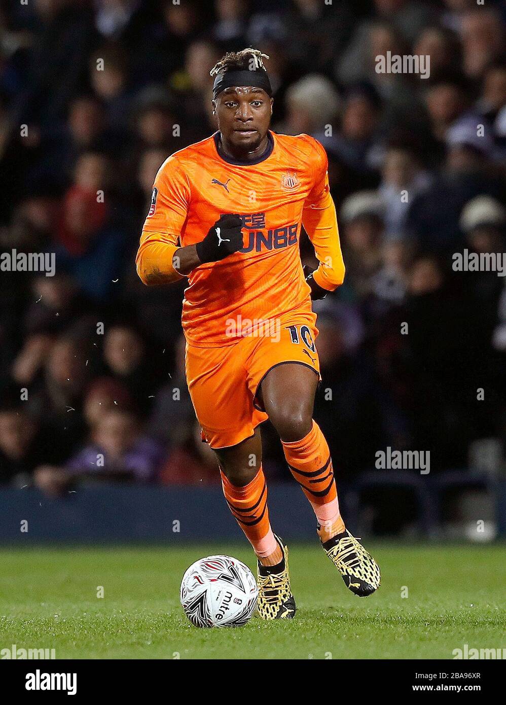 Newcastle United's Allan Saint-Maximin Stock Photo - Alamy