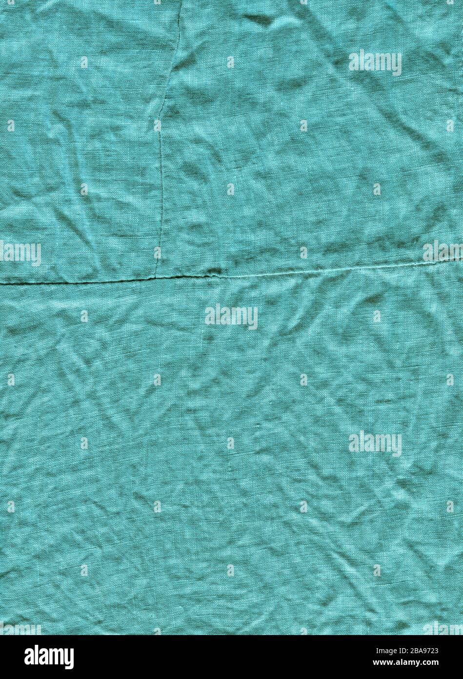 Turquoise fabric background texture. Turquoise background from a ...