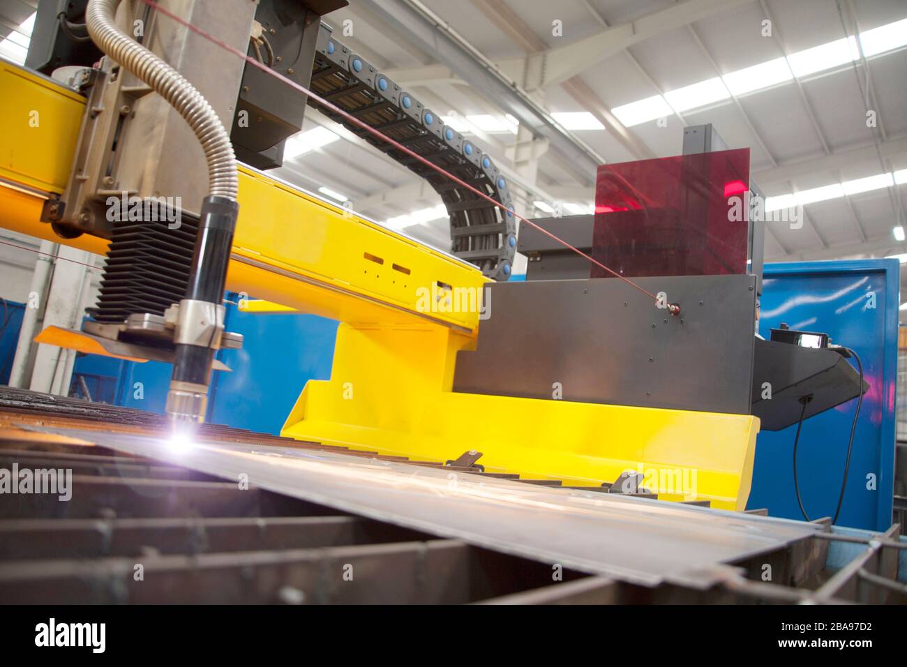 High precision plasma cutting machine hi-res stock photography and ...