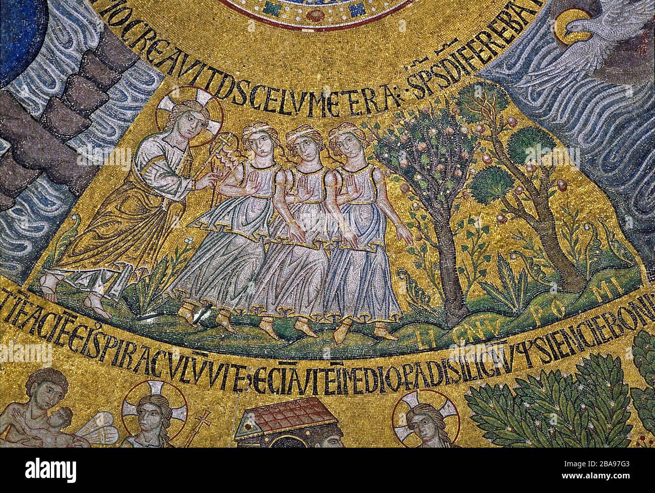 christian, church, mosaic, religion, architecture, christianity, old ...