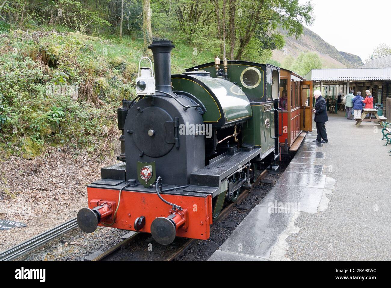 The Talyllyn Railway Stock Photo - Alamy