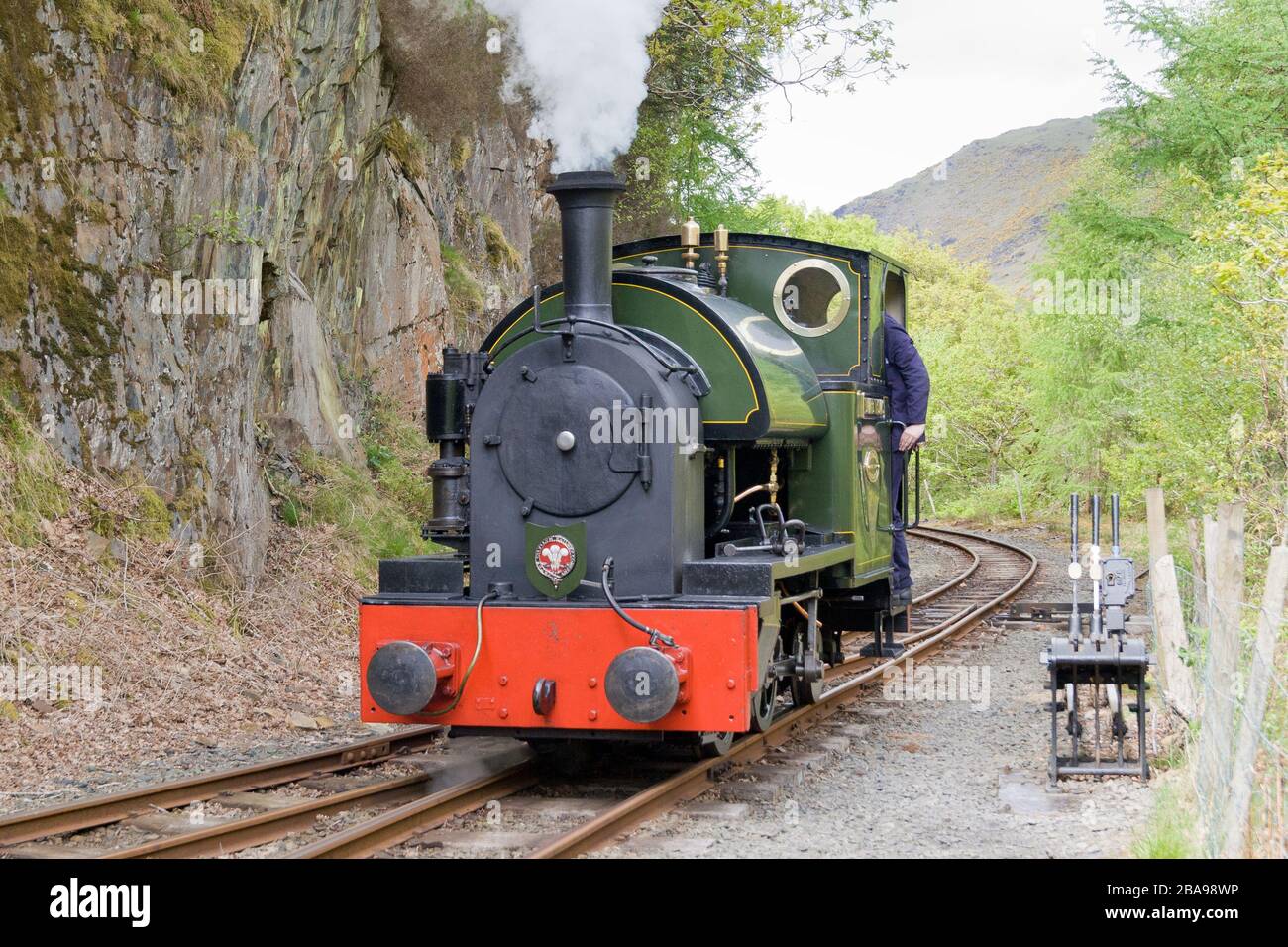 The Talyllyn Railway Stock Photo - Alamy