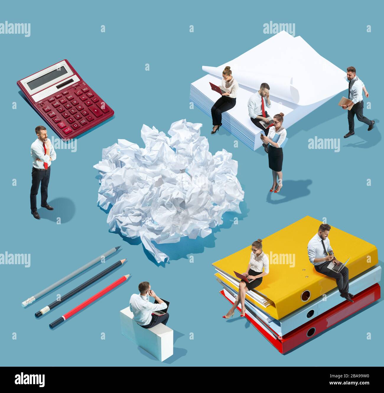 Typical working day young business hi-res stock photography and images ...