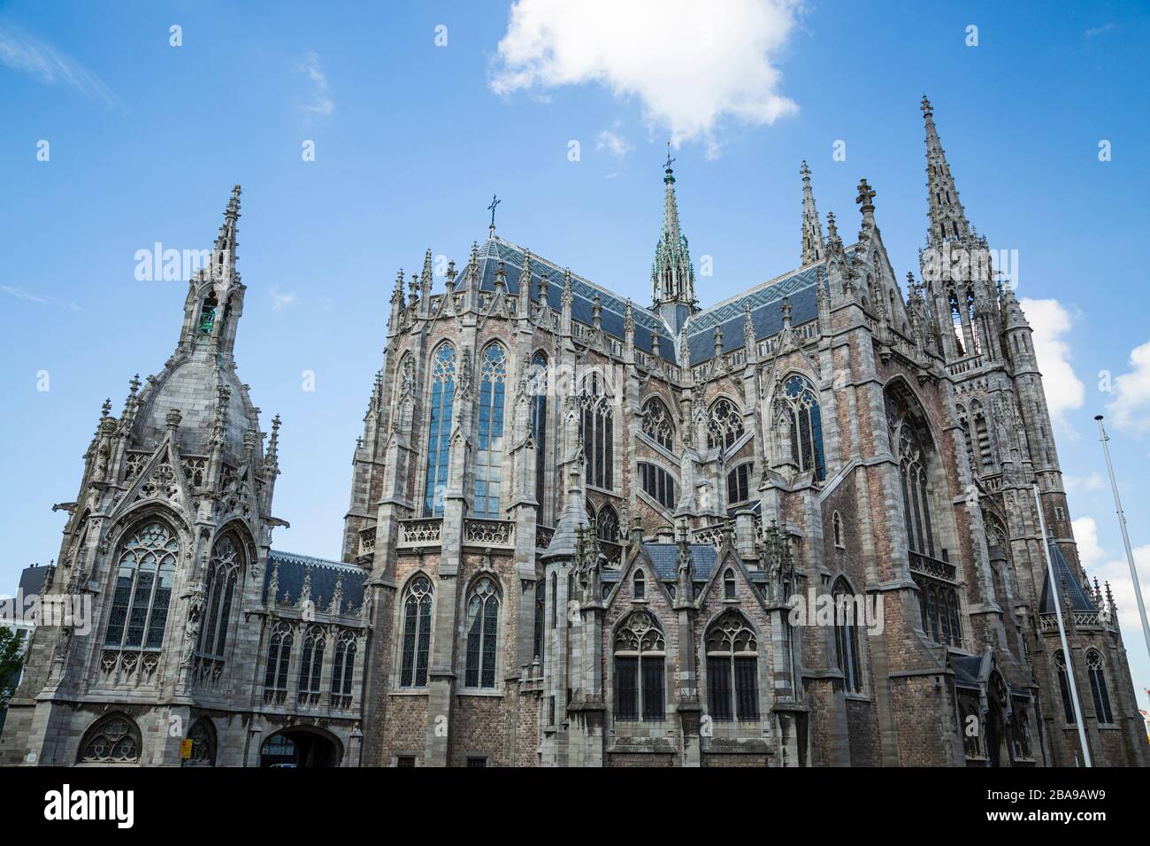 Oostende belgium cathedral hi-res stock photography and images - Alamy